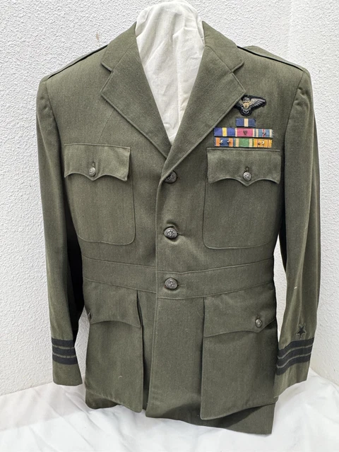 WW2 ORIGINAL USN Fighter Pilots Green Commander’s Uniform £463.65 ...