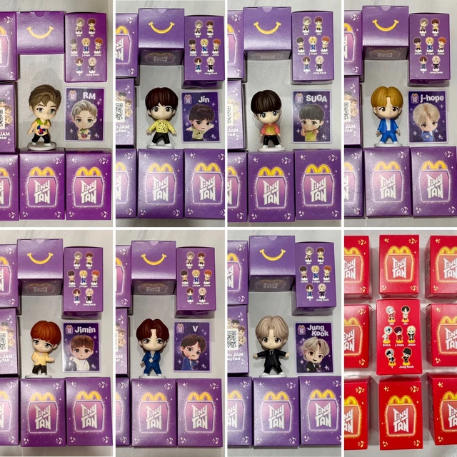 2025 MCDONALDS BTS Happy Meal Full Set 7 Toys + 1 Free Mystery Encore ...