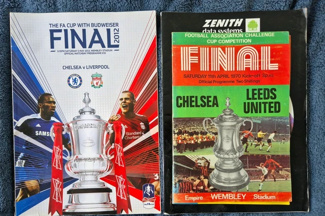 8. CHELSEA. Semi Final & Final Programmes. 1967-2012. £10.77 - PicClick UK