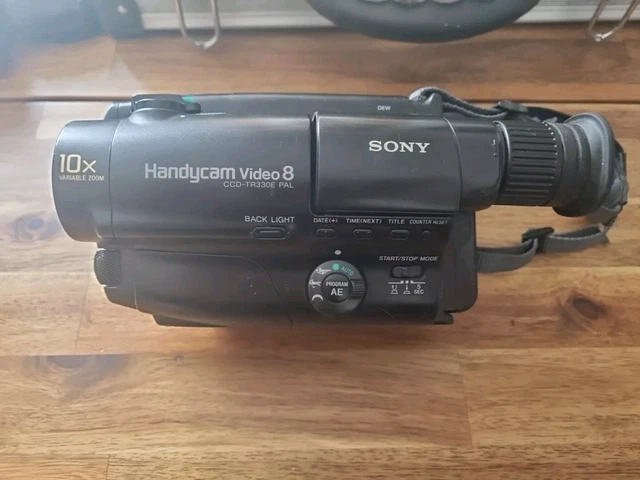 SONY HANDYCAM CCD-TR330E Camcorder Video-8 Camera Analogue Tape 8Mm ...