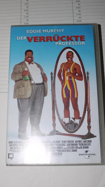 DER VERRÜCKTE PROFESSOR Eddie Murphy VHS VIDEO Kassette £0.86 - PicClick UK