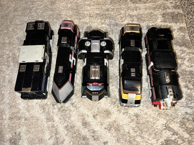 POWER RANGERS LIGHTSPEED Rescue Super Train Megazord Deluxe Bandai 1999 ...