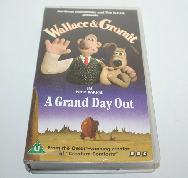 WALLACE AND GROMIT - A Grand Day Out- VHS Video, Retro £12.99 - PicClick UK