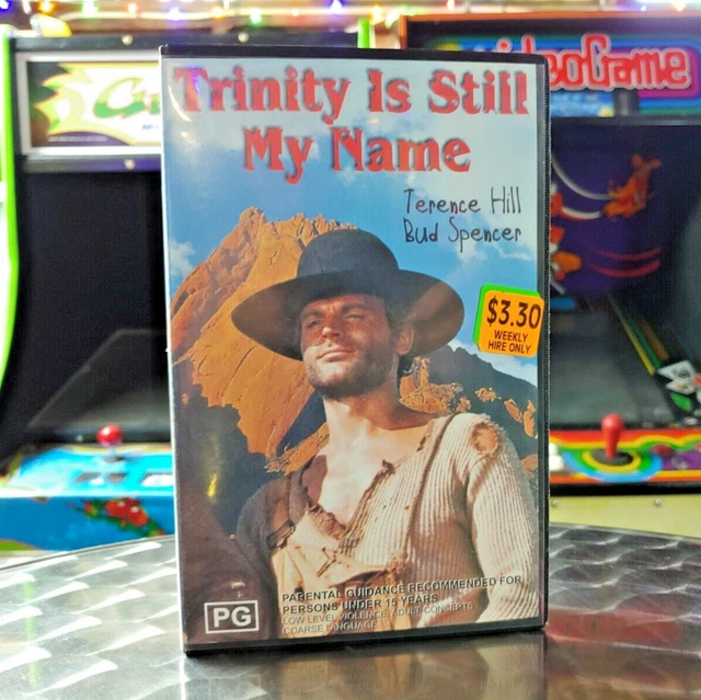 TRINITY IS STILL My Name - VHS Movie Video Tape - Big Box Ex Rental £4. ...