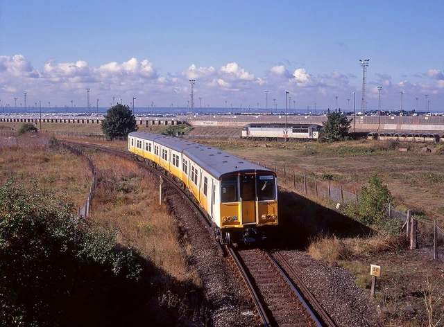ORIGINAL MEDIUM FORMAT slide EMU 508207 & 56029 Sheerness +rights for ...