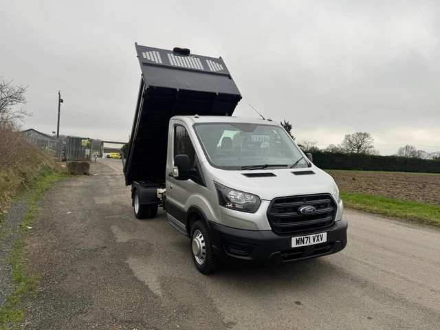 FORD TRANSIT 2.0 350 EcoBlue HD Leader tipper 2dr Diesel Manual RWD ...