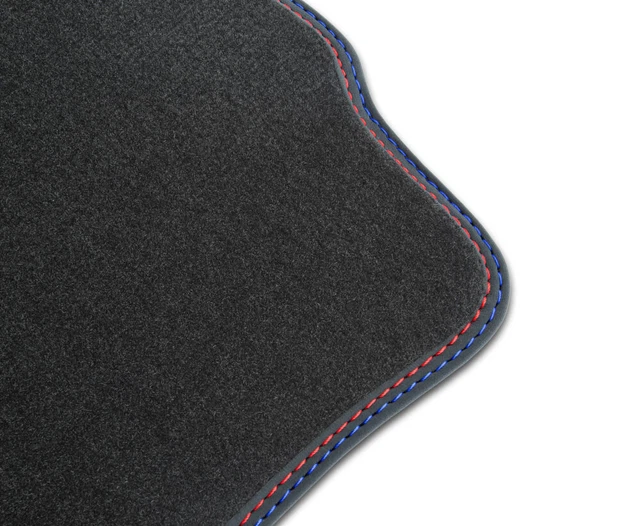 BM60-1 SET TAPPETINI Velluto Premium Opaco Rosso&Blu per BMW X3 G01 dal 2017 tap EUR 53,99 ...