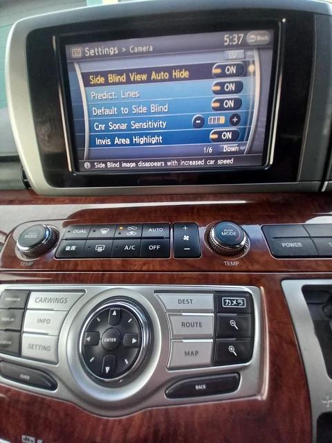 HEAD UNIT LANGUAGE conversion (+ dash labels) for Nissan Elgrand S3 E51 ...