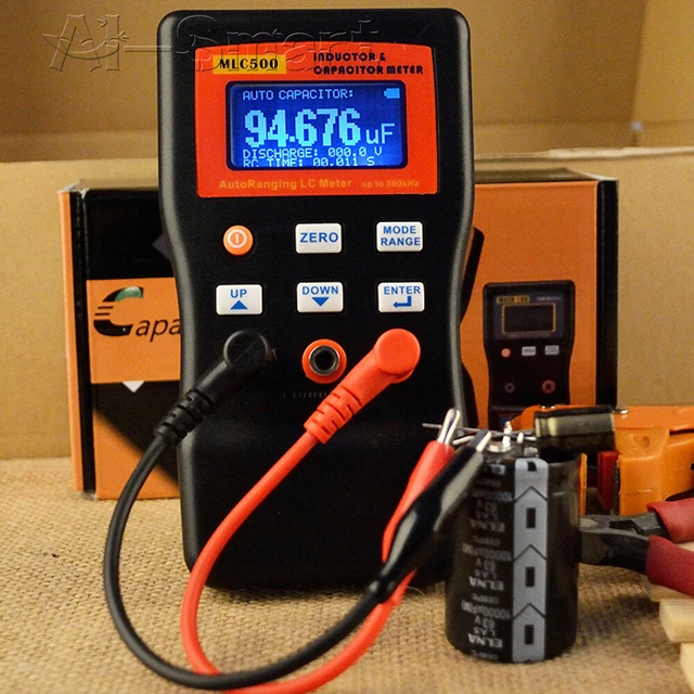 MLC500 AUTOMATIC RANGE Capacitance Inductance Meter Digital Capacitance ...