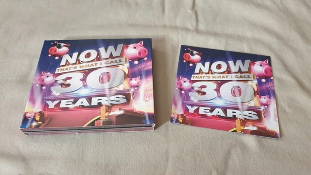 NOW THATS WHAT I Call 30 Years 3Cd Michael Jackson Madonna Adele Lady ...