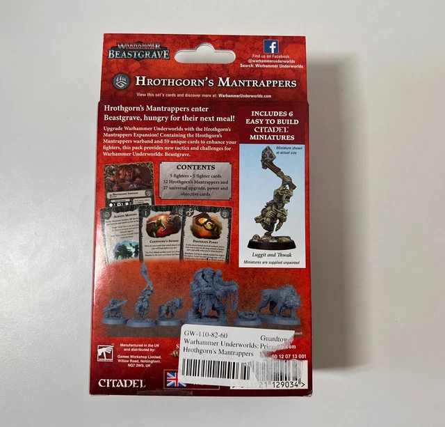 HROTHGORN'S MANTRAPPERS WARHAMMER Underworlds Beastgrave EUR 104,82 ...