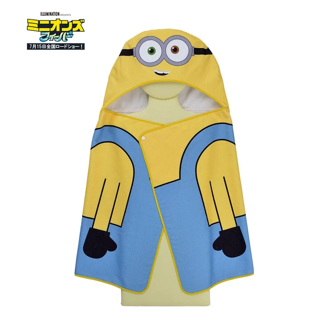 MINIONS THE RISE of Gru Premium Hooded Bath Towel Japan EUR 77,56 ...