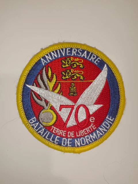 PATCH GENDARMERIE ANNIVERSAIRE débarquement 70 ans D Day EUR 15,00 - PicClick FR