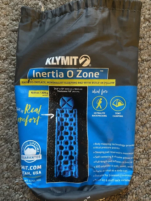 KLYMIT INERTIA O zone. Ultra light sleeping mat. £45.00 - PicClick UK