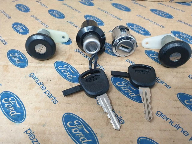 GENUINE FORD LOCK set for Escort Mk3/Sierra Mk1 (80/81) RS 1600i ...