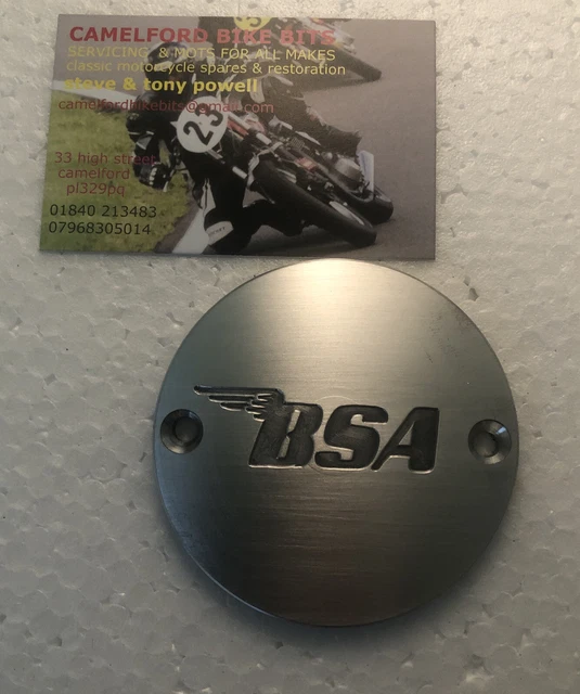 BSA A65 A50 A70 Points Inspection Cover Contact Breaker Inspection ...