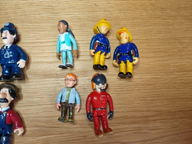 POSTMAN PAT & Fireman Sam Larger Scale Figures Choose Your Character ...