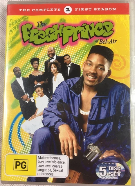 FRESH PRINCE OF Bel Air : Season 1 (DVD, 2005, 5-Disc Set) - Region 4 ...