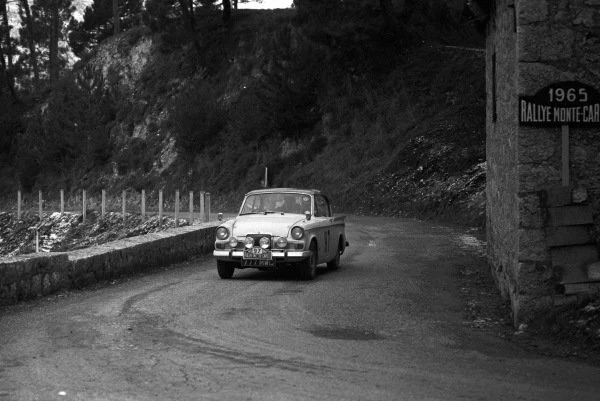 FREDERICK VIVIAN & Mrs Vivian Vivian Sunbeam Rapier Rally 1965 Photo 1 ...