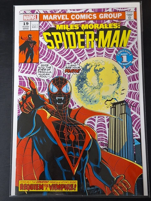 MILES MORALES: SPIDER-MAN 19 Marvel 2024 Vampire Variant $5.50 ...