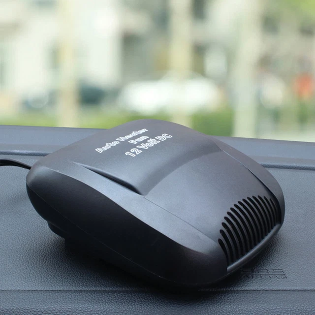 12V PORTABLE CAR Heating Fan Defroster Electric Windshield Heater ...