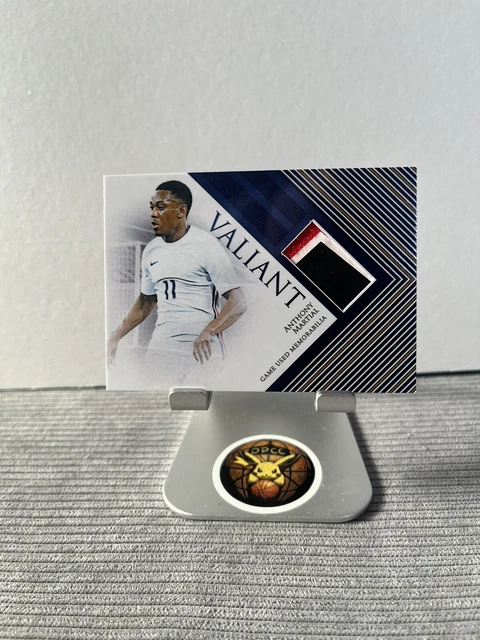 ANTHONY MARTIAL 2023-24 Futera Unique Valiant GU Relique Parallèle 02/ ...