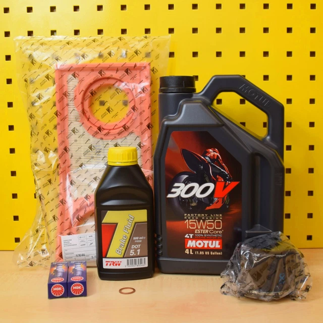 APRILIA DORSODURO 750 Tous 08-16 Original Filtre à Huile Bougie Air Huile Smv EUR 189,55 ...