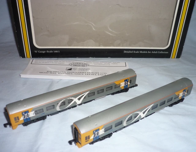 GRAFAR N GAUGE Alphaline Class 158 2 Car Dmu 158745 Wales & West 371 ...
