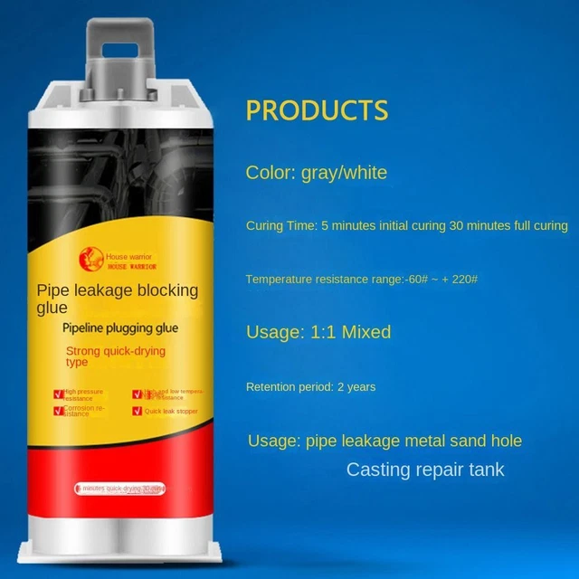 WATER PIPES PIPELINE repair glue Sealing glue Waterproof Tape Bathroom ...