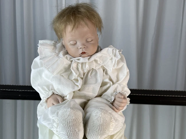 POUPON DE COLLECTION Porzellankopf Poupée 48 Cm. en Parfaite Condition EUR 46,27 - PicClick FR