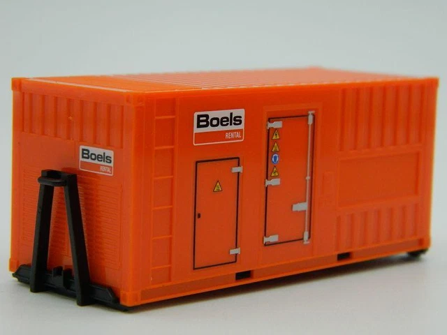 B140 LKW LADUNG Ladegut 20ft. Stromaggregat Boels Container mit Rahmen ...