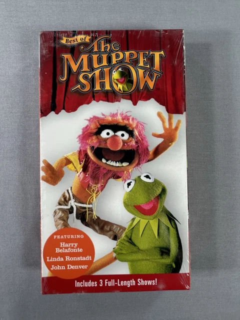 MUPPET SHOW BEST of VHS New Old Stock Harry Belafonte Linda Ronstadt ...