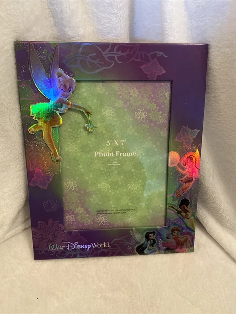 WALT DISNEY WORLD Tinkerbell Photo Frame 5x7 £10.99 - PicClick UK