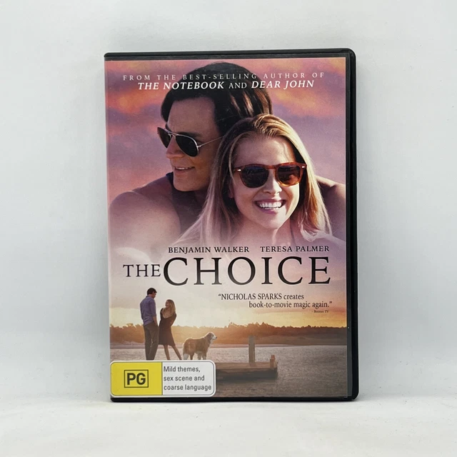 THE CHOICE TERESA Palmer Benjamin Walker Notebook DVD Movie Free Post ...