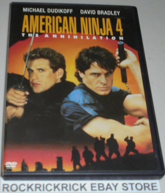 AMERICAN NINJA 4 Dvd Michael Dudikoff, David Bradley Region 1 £7.12 ...