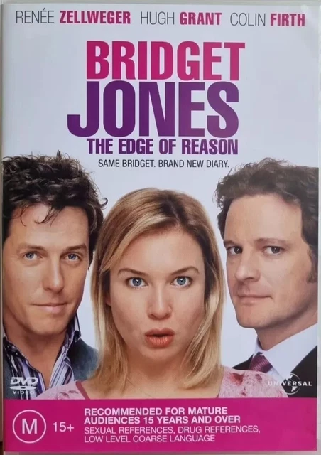 BRIDGET JONES THE Edge Of Reason (DVD, 2004) Hugh Grant, Renee ...