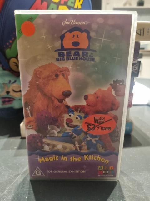 BEAR IN THE BIG BLUE HOUSE : MAGIC IN THE KITCHEN - ABC Kids - VHS ...