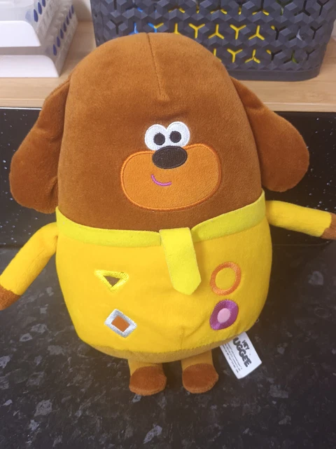 HEY DUGGEE TALKING Dog Plush Toy 12” Plush BBC Series Character ...