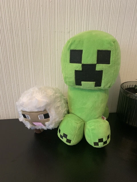 MINECRAFT PLUSH BUNDLE Creeper And Sheep Mojang £10.00 - PicClick UK