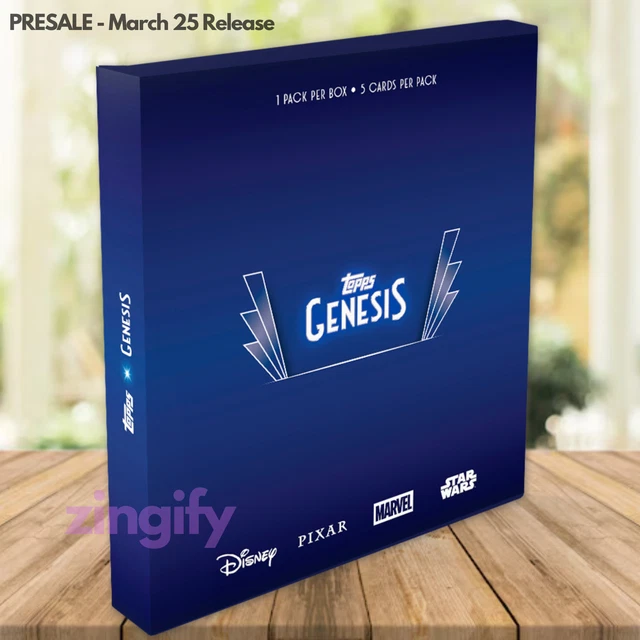 TOPPS DISNEY GENESIS Box 2025 - Every Card Numbered to /99 or Less ...