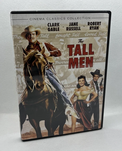 THE TALL MEN (DVD, 2006) Clark Gable Jane Russell Robert Ryan 1955 $21. ...
