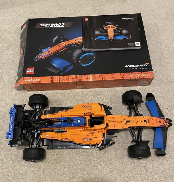 LEGO TECHNIC: MCLAREN Formula 1 (F1) Race Car (42141) - New Stickers ...