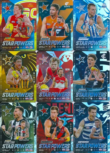 2023 AFL TEAMCOACH Star Powers Team Card Geelong Cats Tom Hawkins £11. ... 2023 AFL TEAMCOACH Star Powers Team Card Geelong Cats Tom Hawkins £11. ...