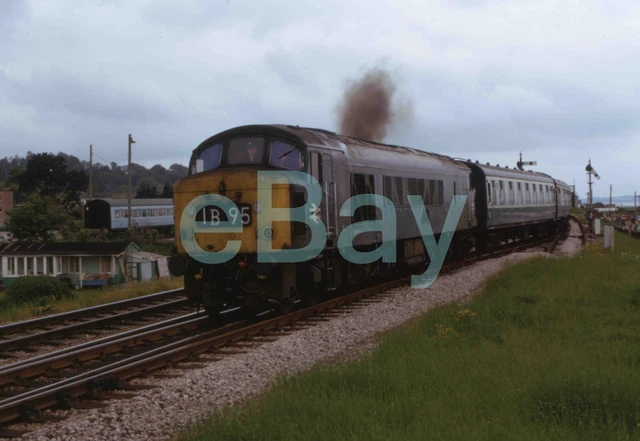 35MM RAILWAY SLIDE of Class 46 46024 @ Dawlish Warren Copyright to ...