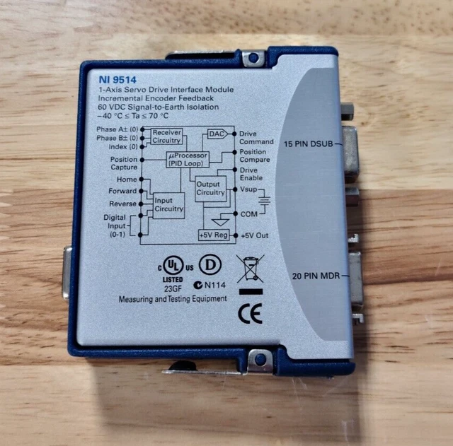 NATIONAL INSTRUMENTS NI-9514 C Series Servo Module $175.00 - PicClick