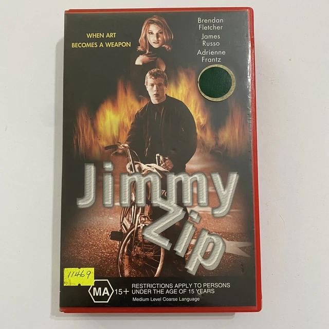 JIMMY ZIP VHS Video Tape Rare 2000s Movie OOP Rocvale Film Alyssa ...