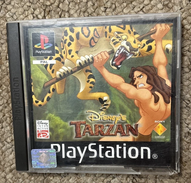 SONY PLAYSTATION 1 PS1 Game Disney's Tarzan with Manual £10.99 ...