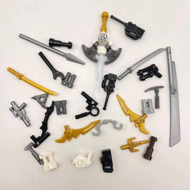 LEGO MIXED TOOLS and Weapons, Minifigure Accessories, 30 Pieces $13.00 ...