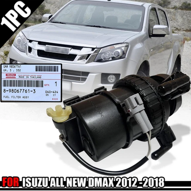 FUEL FILTER DIESEL Engine For Isuzu D-Max Dmax 2012-2018 1.9L 2.5L 3.0L ...