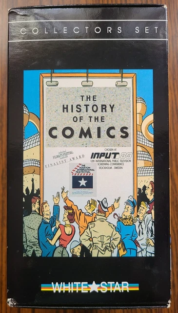 NEW/USED THE HISTORY of the Comics VHS Tapes Vol 1 through Vol 4 ...